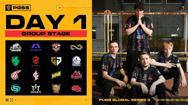 그룹 스테이지 DAY 1 | PGS 5 | SOOP VOD