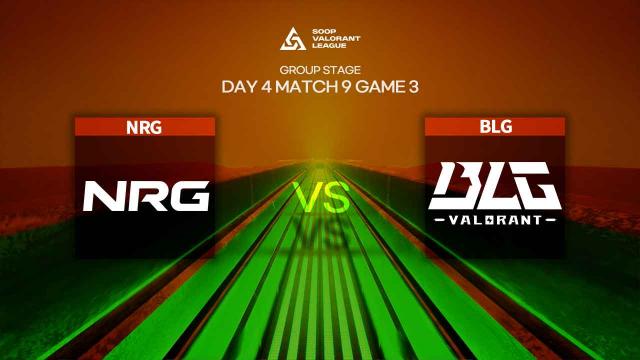 NRG vs BLG — MATCH 9 GAME 3 — 그룹 스테이지 4일차 / SVL 2024 | SOOP VOD