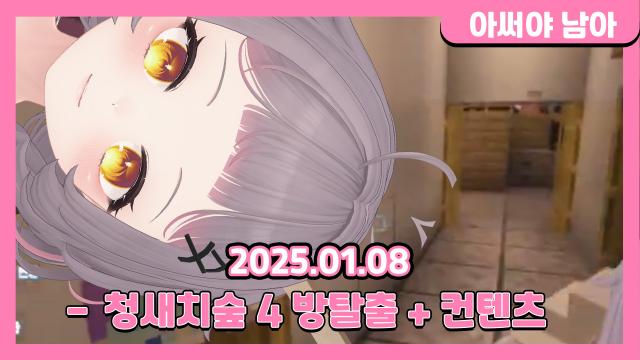[뉴걸 18일차] 청새치숲4 (API) 방탈출 드디어 해본당 히히 | SOOP VOD