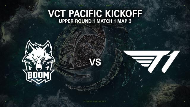 BME vs T1 | 상위조 R1 MATCH 1 MAP 3 / VCT 퍼시픽 : 킥오프 | SOOP VOD