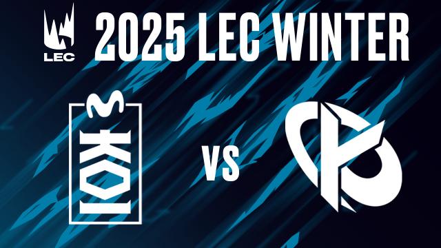 2025 LEC WINTER WEEK 1 DAY 2 MKOI vs KC2025 LEC WINTER WEEK 1 DAY 2 MKOI vs KC | SOOP VOD