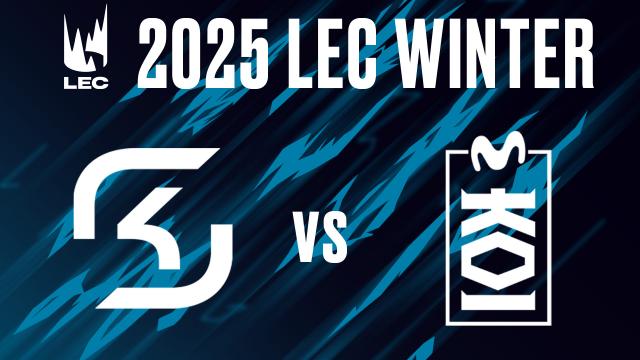 2025 LEC WINTER WEEK 2 DAY 3 SK vs MKOI | SOOP VOD