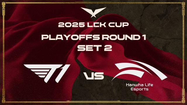 [T1 vs HLE] 2세트 / 2025 LCK CUP PLAYOFFS ROUND 1 | SOOP VOD