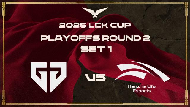 [GEN vs HLE] 1세트 / 2025 LCK CUP PLAYOFFS ROUND 2 | SOOP VOD