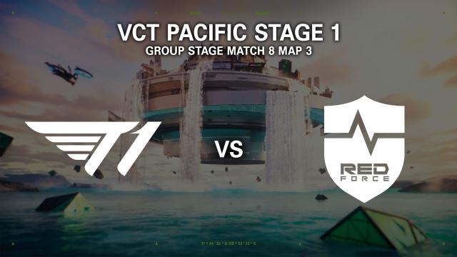 T1 vs NS | 그룹스테이지 DAY4 MATCH 8 MAP 1 / VCT 퍼시픽 스테이지1 | SOOP VOD