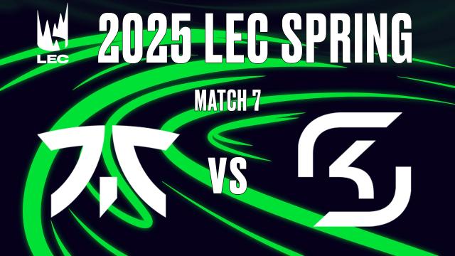 FNC vs SK - 2025 LEC SPRING WEEK 1 DAY 3 | SOOP VOD