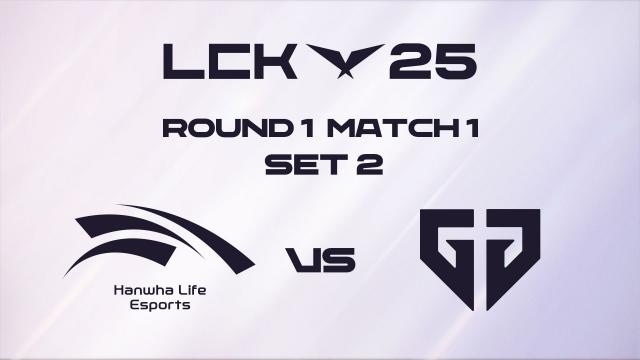 [HLE vs GEN] 2세트 / 2025 LCK | SOOP VOD