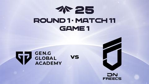 GEN vs DNF 게임1 | 04.07 | 2025 LCK CL ROUND 1 | SOOP VOD