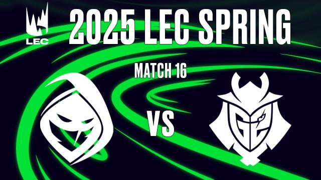 RGE vs. G2 - 2025 LEC SPRING WEEK 3 DAY 1 | SOOP VOD