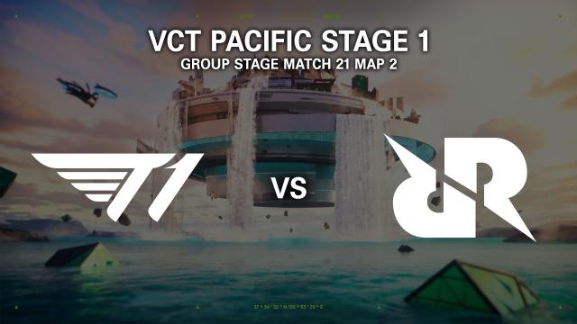T1 vs RRQ | 그룹스테이지 DAY11 MATCH 21 MAP 2 / VCT 퍼시픽 스테이지1 | SOOP VOD