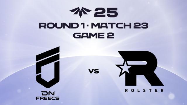 DNF vs KT 게임2 | 04.14 | 2025 LCK CL ROUND 1 | SOOP VOD