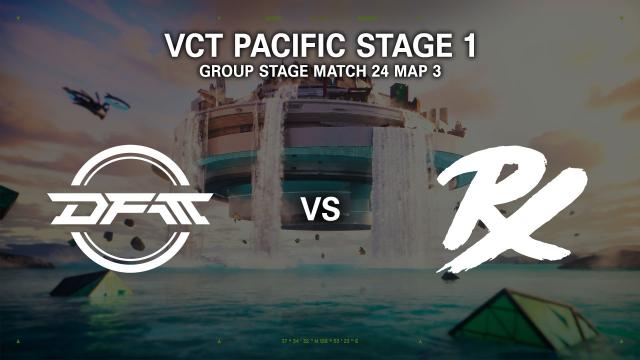 DFM vs PRX | 그룹스테이지 DAY12 MATCH 24 MAP 3 / VCT 퍼시픽 | SOOP VOD