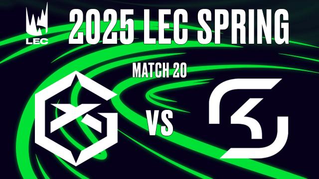 GX vs SK - 2025 LEC SPRING WEEK 3 DAY 3 | SOOP VOD