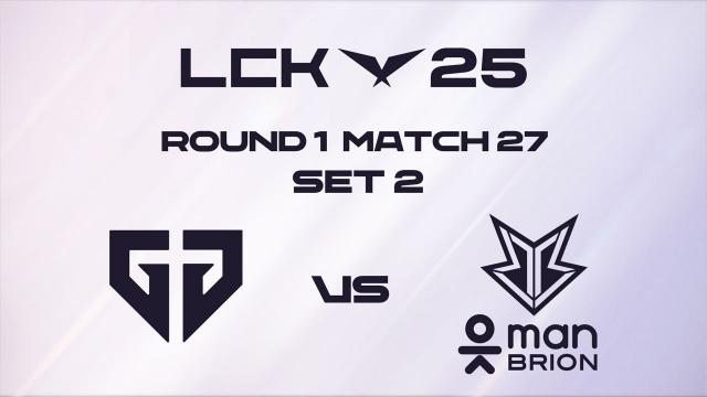 [GEN vs BRO] 2세트 / 2025 LCK | SOOP VOD