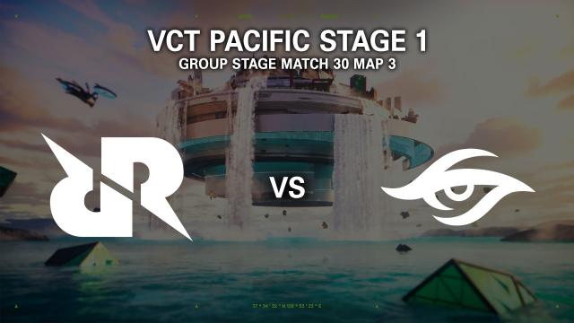 RRQ vs TS | 그룹스테이지 DAY15 MATCH 30 MAP 3 / VCT 퍼시픽 스테이지1 | SOOP VOD
