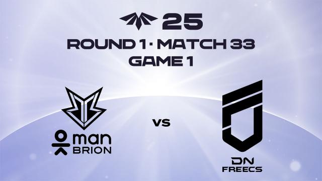 BRO vs DNF 게임1 | 04.21 | 2025 LCK CL ROUND 1 | SOOP VOD