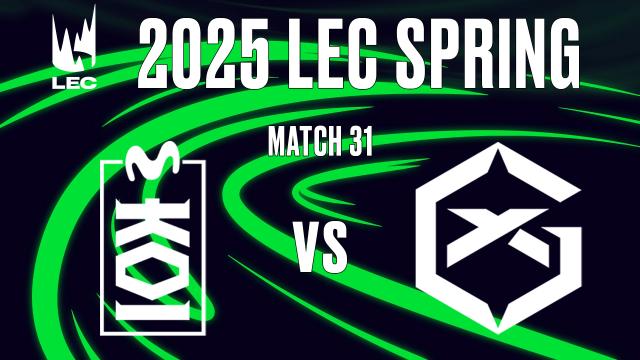 MKOI vs GX - 2025 LEC SPRING WEEK 5 DAY 2 | SOOP VOD