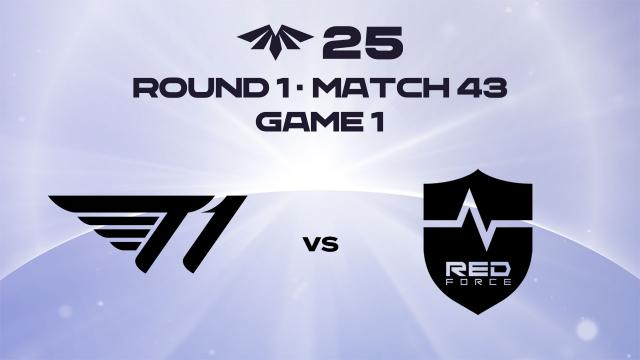 T1 vs NS 게임1 | 04.28 | 2025 LCK CL ROUND 1 | SOOP VOD