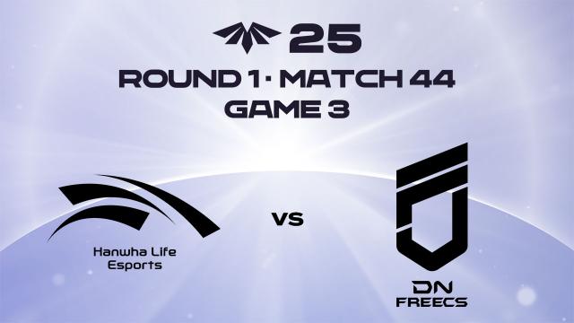 HLE vs DNF 게임3 | 04.29 | 2025 LCK CL ROUND 1 | SOOP VOD
