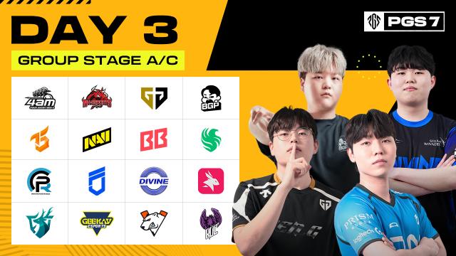 [DNF/GEN/DN/BGP] 그룹 스테이지 DAY 3 | PGS 7 [배틀그라운드] [배그] | SOOP VOD