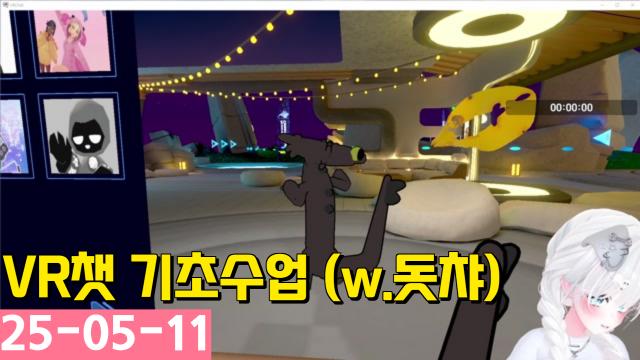 돗챠교수님께 VR사용법 배우기 | SOOP VOD