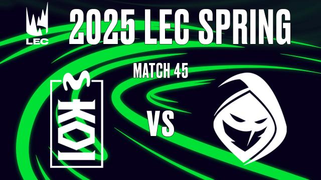 MKOI vs RGE - 2025 LEC SPRING WEEK 7 DAY 3 | SOOP VOD