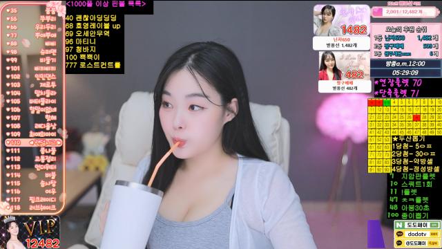 점검이다ㅏ #미시룩 [신입여캠#BGM] | SOOP VOD