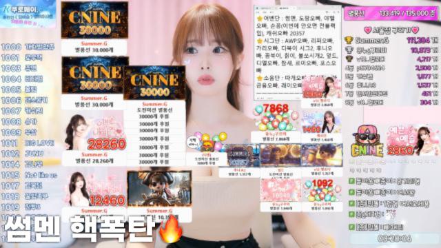 [씨나인:시녀4] D-1 큰일남..어벤 [1/2] 시그 [3/5] | SOOP VOD