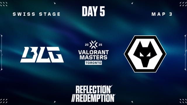BLG vs WOL | 스위스 스테이지 5일차 MATCH 1 MAP 3 / 마스터스 토론토 | SOOP VOD