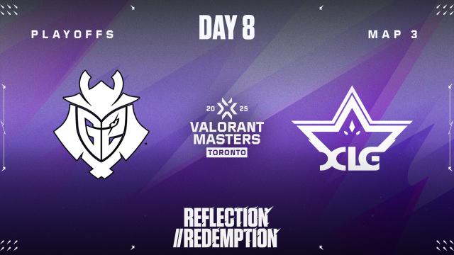 G2 vs XLG | 플레이오프 3일차 MATCH 1 MAP 3 / 마스터스 토론토 | SOOP VOD