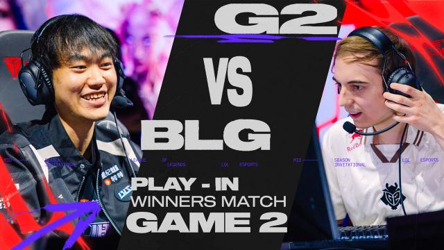 [G2 vs BLG] 2세트 / MSI 2025 플레이-인 스테이지 | SOOP VOD