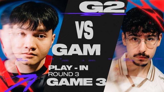 [G2 vs GAM] 3세트 / MSI 2025 플레이-인 스테이지 | SOOP VOD