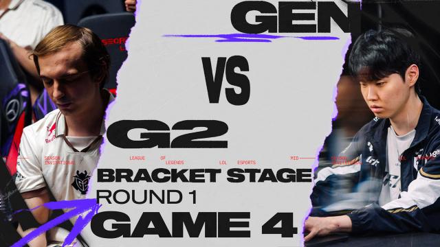 [GEN vs G2] 4세트 / MSI 2025 브래킷 스테이지 | SOOP VOD