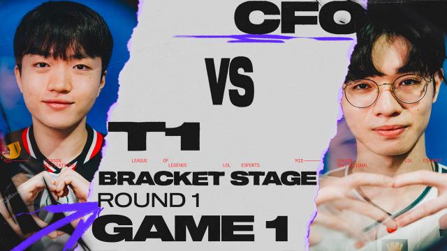 [CFO vs T1] 1세트 / MSI 2025 브래킷 스테이지 | SOOP VOD