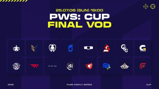 FINAL STAGE DAY 7 SUPER SMASH ⎮ 2025 PWS: CUP [배틀그라운드][배그] | SOOP VOD