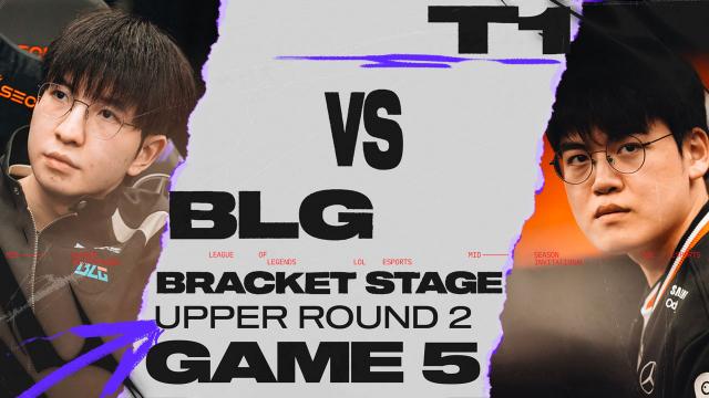 [T1 vs BLG] 5세트 / MSI 2025 브래킷 스테이지 | SOOP VOD