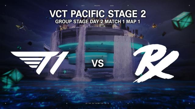 T1 vs PRX | 그룹 스테이지 2일차 MATCH 1 MAP 1 / VCT 퍼시픽 스테이지 2 | SOOP VOD