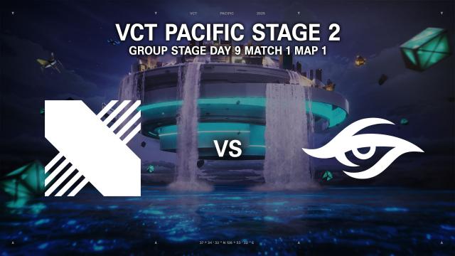 DRX vs TS | 그룹 스테이지 9일차 MATCH 1 MAP 1 / VCT 퍼시픽 스테이지 2 | SOOP VOD