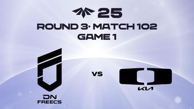 DNF vs DK 게임1 | 07.28 | 2025 LCK CL ROUND 3 | SOOP VOD