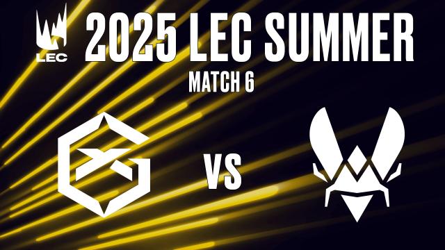 GX vs VIT - 2025 LEC SUMMER WEEK 1 DAY 3 MATCH 6 | SOOP VOD