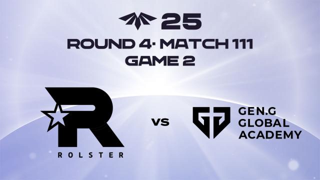 KT vs GEN 게임2 | 08.04 | 2025 LCK CL ROUND 4 | SOOP VOD