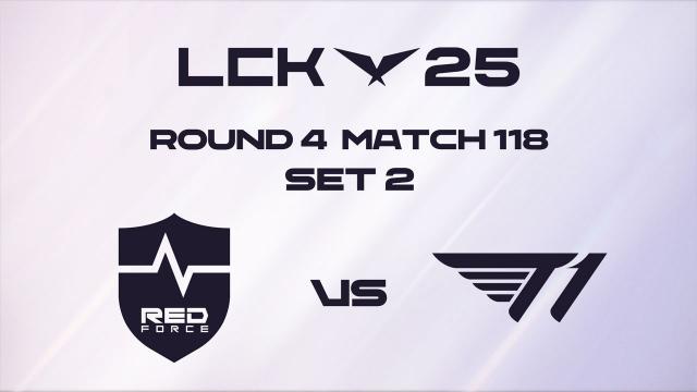 [NS vs T1] 2세트 / 2025 LCK | SOOP VOD