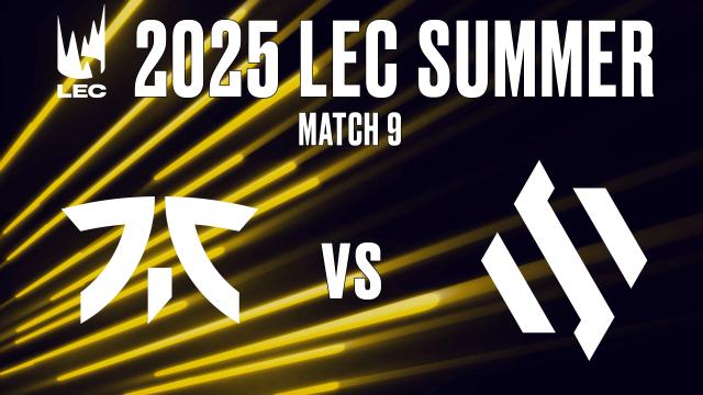 FNC vs BDS - 2025 LEC SUMMER WEEK 2 DAY 2 MATCH 9 | SOOP VOD