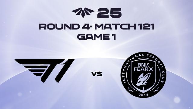 T1 vs BFX 게임1 | 08.11 | 2025 LCK CL ROUND 4 | SOOP VOD