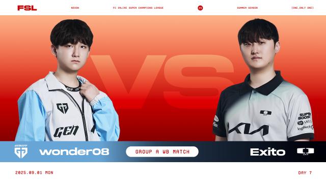 GCT wonder08 vs DK Exito | GROUP A WB MATCH | 2025 FSL SUMMER | FC 온라인 | SOOP VOD