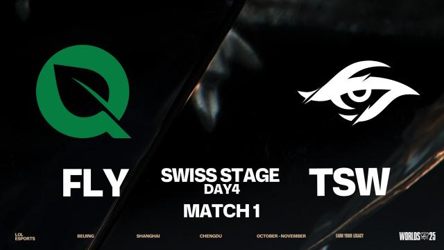 [FLY vs TSW] / 2025 월드 챔피언십 스위스 스테이지 DAY4 | SOOP VOD