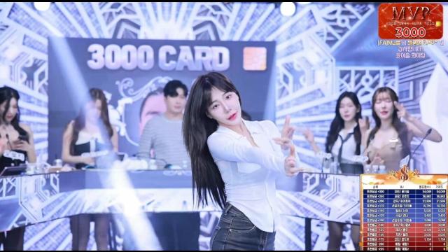 [클립] [FV]박퍼니에게 별풍선 3000개 선물 | SOOP VOD