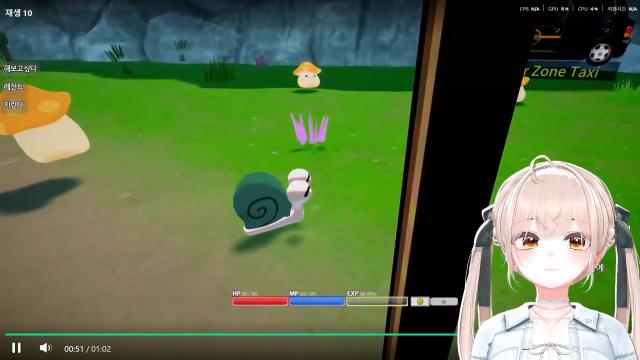 VR챗 메이플 하는 우왁굳님 / 나비님 반응 | SOOP VOD