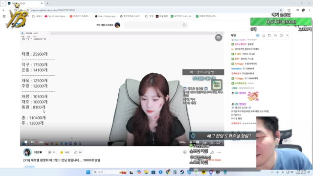 [YB] 스타 이재호 환영회 배그 빙고 2부^^ | SOOP VOD