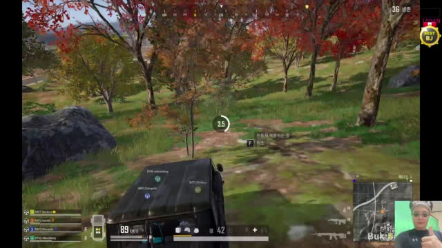 생존 배그 경쟁 딜량 65 | SOOP VOD